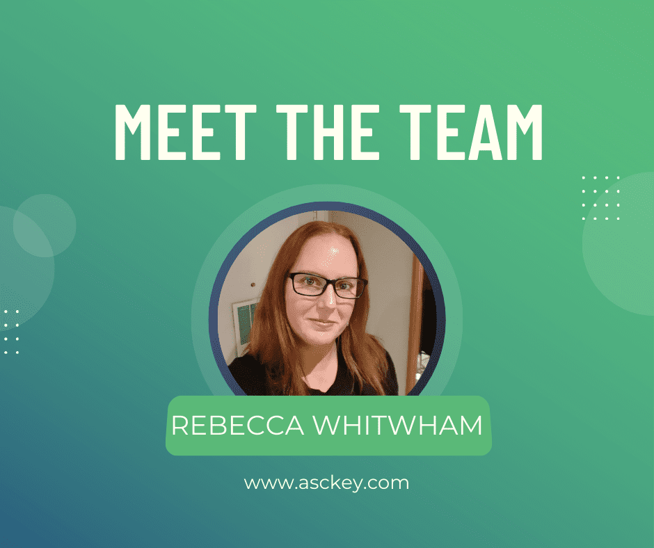 Meet the team...Rebecca Whitwham | Asckey Data Services